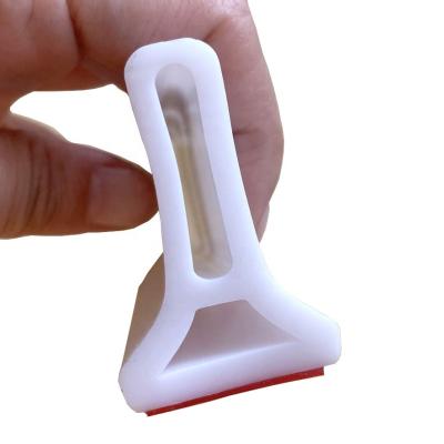 China Customizable Self Adhesive Silicone Shower Water Stopper for Bathroom Threshold Barrier for sale