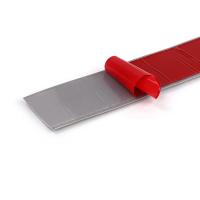China Flooring Connection Repair Grey PVC Threshold Seam Cover Strip with Flexible Material for sale