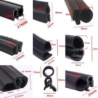China Custom Size Mud Tank Rubber Seal Strip OEM Waterproof Car Door Window Frame Weather Seal Rubber for sale