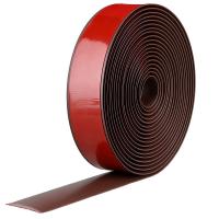 China Wood Crevice Joining Strip for Flooring Transition and Threshold in Black/White PVC for sale
