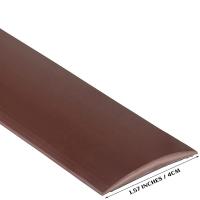 China Wood Crevice Joining Strip for Flooring Transition and Threshold in Black/White PVC for sale