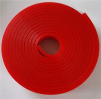 China 1.15-1.25 Density Polyurethane PU Wear-Resist Rubber Strips for Wire Saw Pulley Seal Liner for sale