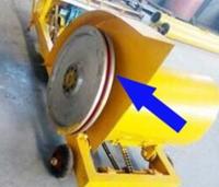 China 1.15-1.25 Density Polyurethane PU Wear-Resist Rubber Strips for Wire Saw Pulley Seal Liner for sale