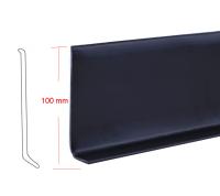 China 2mm Thickness Vinyl Cove Wall Base Skirting Board for PVC Soft Wall for sale