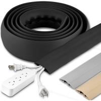 China Protect Your Cables with 2 Channel Floor Cable Cover Environmentally Friendly Design for sale