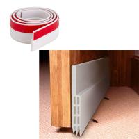 China Moulding Processing Service Door Bottom Guard Waterproof Seal Strip Draught Excluder for sale