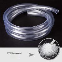 China 50±5 A Durometer Hardness Clear Vinyl Tubings for Gas Liquid Transfer Applications for sale