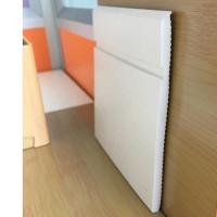 China Customized Vinyl Wall Baseboard Plastic PVC Skirting Cove Base for Mass Production for sale