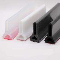 China Customized or Standard Collapsible Silicone Water Dam for Timber Door Weatherstrip for sale