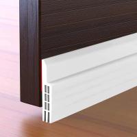 China Dustproof and Insectproof Soundproof Door Bottom Seal Strips Made of Silicone Rubber for sale