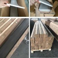 China Soft PVC Flexible Waterproof Skirting Board with Moulding Processing and Glossy Finish for sale