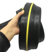 China Supply Floor Black with Yellow Garage Door Threshold Strip Seals in Custom Sizes for sale