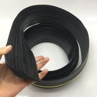 China Supply Floor Black with Yellow Garage Door Threshold Strip Seals in Custom Sizes for sale