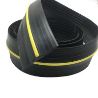 China Supply Floor Black with Yellow Garage Door Threshold Strip Seals in Custom Sizes for sale
