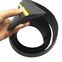 China Supply Floor Black with Yellow Garage Door Threshold Strip Seals in Custom Sizes for sale