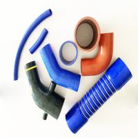 China Universal Silicone Hose for Retrofit/Upgrade 90 Degree Bend Temperature Pressure Resistant for sale