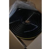 China 95mm or 110mm Width Water Stopper Garage Door Bottom Rubber Threshold Trim for sale