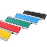 China Stair Edge Protection with Anti-slip Plastic Stair Treads and Rubber Edge Protector for sale
