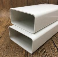 China Clean Smooth Plastic Channel 2mm Thickness Nft Hydroponic Growing System 100x50mm PVC Pipe for sale