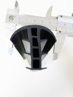 China Anti-aging Reinforced T-shaped Photovoltaic Rubber PV Sealing Strip for Solar Panels for sale