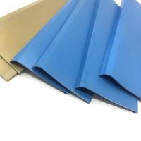 China Extrusion Process Vinyl Baseboard Flexible PVC Skirting Board for Cove Wall Base for sale