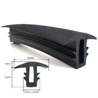 China Cutting Processing Service T Shape Rubber Gasket Seal for UV Resistant Solar PV Panel for sale