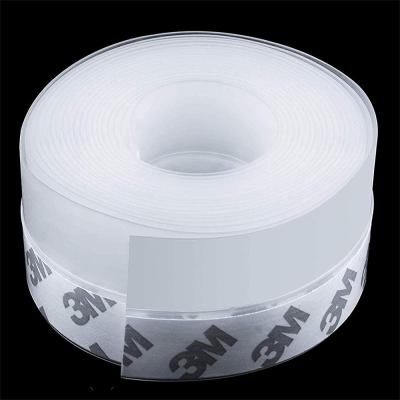 China 2.8cm/3.5cm Height Door Draft Stopper in Black for Under Door Seal Recommended for sale