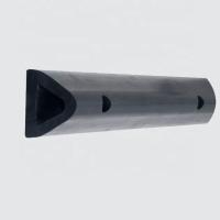 China Customized and Rectangular Molded/D Shape Rubber Dock Bumper Fender for Ship Boat for sale