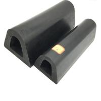 China Customized and Rectangular Molded/D Shape Rubber Dock Bumper Fender for Ship Boat for sale