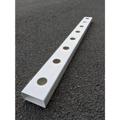 China 100mm*50mm Eco-friendly Plastic Tube for Hydroponic Vegetable Cultivation in Aquaponics for sale