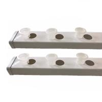 China 100mm*50mm Eco-friendly Plastic Tube for Hydroponic Vegetable Cultivation in Aquaponics for sale