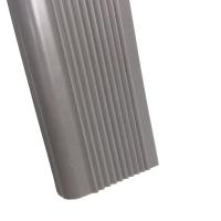 China Protective L Shape PVC Rubber Stair Nosing Edge Trim for Slip Resistant Stair Treads for sale