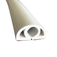 China Self Adhesive Cable Cover for Garage Door Bottom Seals PVC Floor Wire Cable Protector for sale