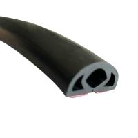 China Self Adhesive Cable Cover for Garage Door Bottom Seals PVC Floor Wire Cable Protector for sale
