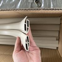 China White Vinyl PVC Capping Strip for Fast Lead Time Mass Production Requirements for sale