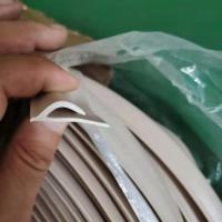 China White Vinyl PVC Capping Strip for Fast Lead Time Mass Production Requirements for sale