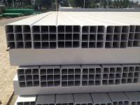 China Customized White PVC Pipe Vinyl Fence Post for Your Construction Project for sale