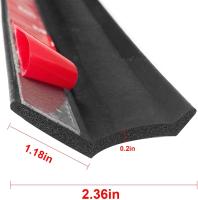 China Moulding Made Easy with 0.5mm-10mm Thickness Universal Garage Door Threshold Seals for sale