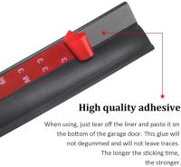 China Moulding Made Easy with 0.5mm-10mm Thickness Universal Garage Door Threshold Seals for sale