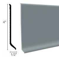 China Eco-friendly 100x2mm Flexible Vinyl Wall Base Molding for sale
