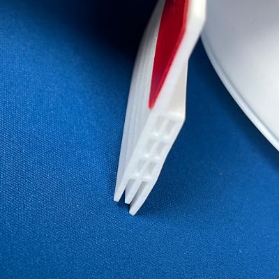 China 15cm Sample Length Free Silicone Rubber Door Bottom Seals for Dust and Water Protection for sale
