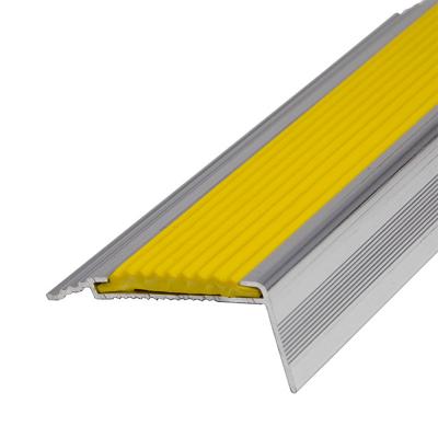 China Stair Nose Anti-slip Plastic Stair Treads Trim for Non-Slip Stair Edge Protection for sale