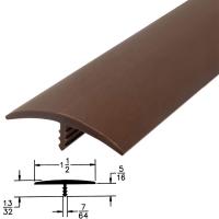 China Home Application Flooring Trim Flexible Vinyl T Molding for Seamless Floor Transition for sale