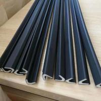 China Customer's Request Sealing Insert Wood Door with PU Coat Weatherstripping and Threshold for sale