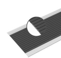 China Stair Nose Anti-slip Plastic Stair Treads Trim for Non-Slip Stair Edge Protection for sale