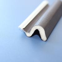 China Customer's Request Sealing Insert Wood Door with PU Coat Weatherstripping and Threshold for sale