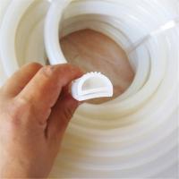 China Customization P Shape Silicone Rubber Door Seal Strip for Heat Resistant Oven Anti-Aging for sale