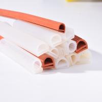 China Customization P Shape Silicone Rubber Door Seal Strip for Heat Resistant Oven Anti-Aging for sale