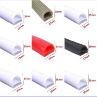 China Universal Oven Door Silicone Rubber Seal Strip Gasket with Hardness 30-90 Shore A for sale