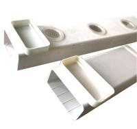 China Hydroponic PVC Channel for Agriculture Planting of Lettuce Strawberries and Tomatoes for sale